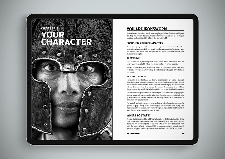 Ironsworn RPG – Tomkin Press