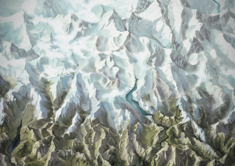 Ironsworn - Illustrated Map of the Ironlands – Tomkin Press